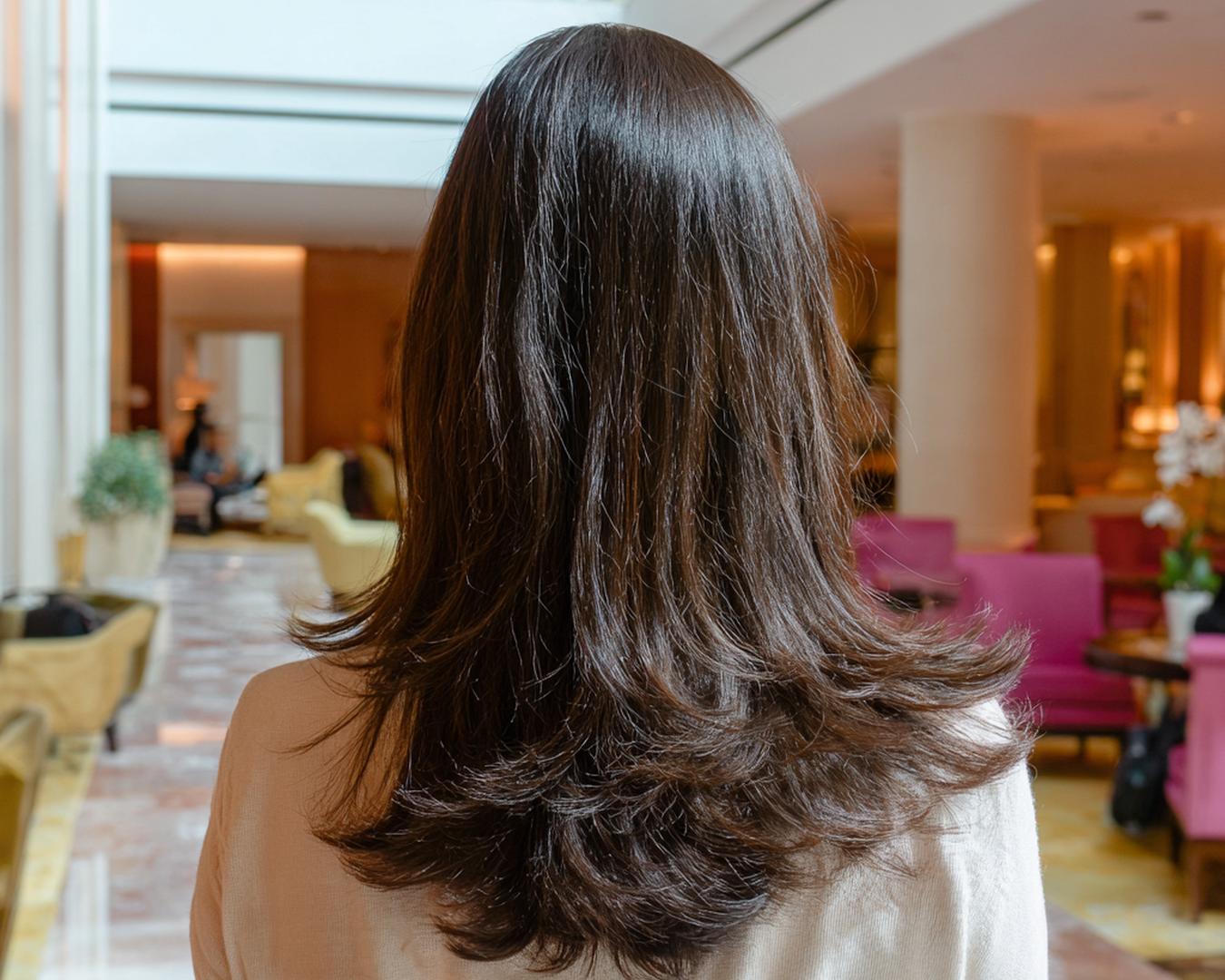 48 Inspirerende Looks Voor Lang Haar Met Laagjes Aan De V...