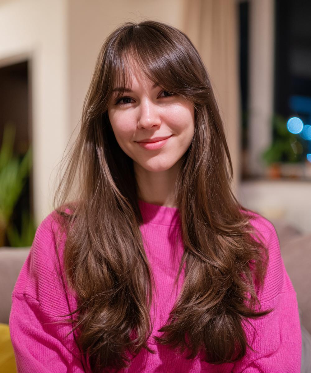 48 Inspirerende Looks Voor Lang Haar Met Laagjes Aan De V...